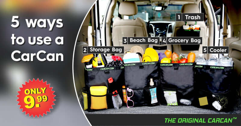 The Original CarCan™ Car Trash Can