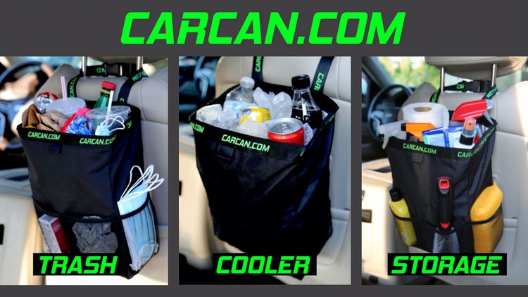 The Original CarCan™ Car Trash Can