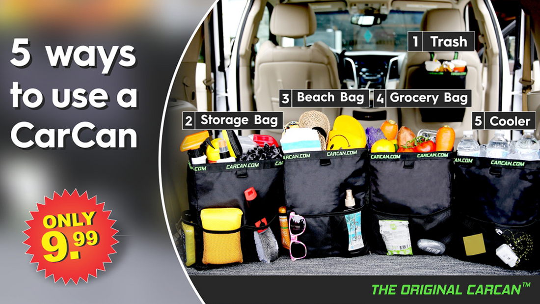 The Original CarCan™ Car Trash Can