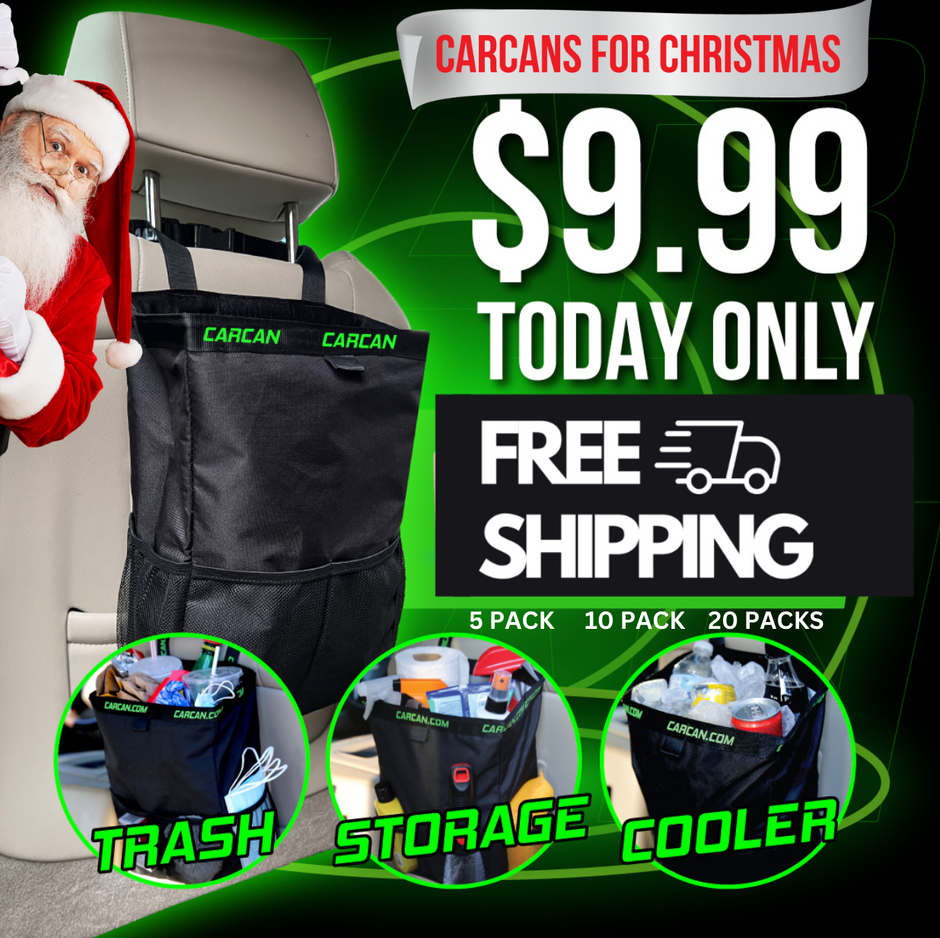 The Original CarCan™ Car Trash Can